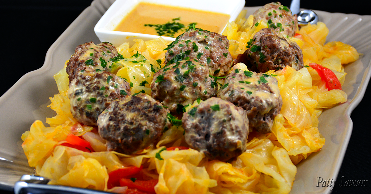 Patty Saveurs | Green Cabbage and Beef Meatballs