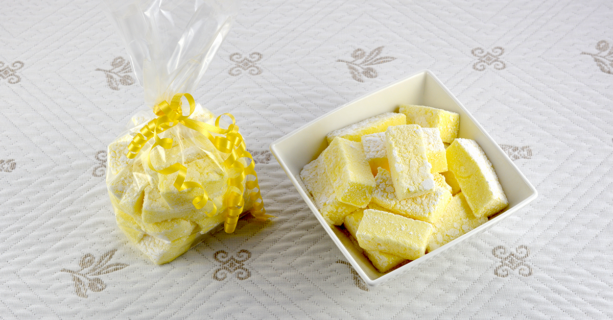 Lemon Curd Marshmallows