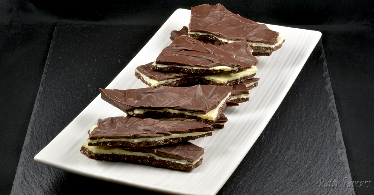 Patty Saveurs | Triple Chocolate Praline Bark